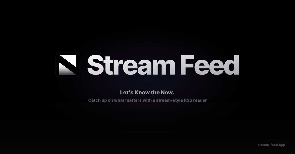 Free Stream-Style RSS Reader | Stream Feed